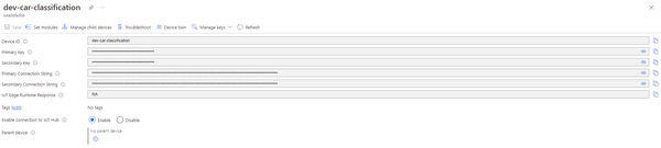 Creating an Azure IoT Edge project with 2 communicating modules
